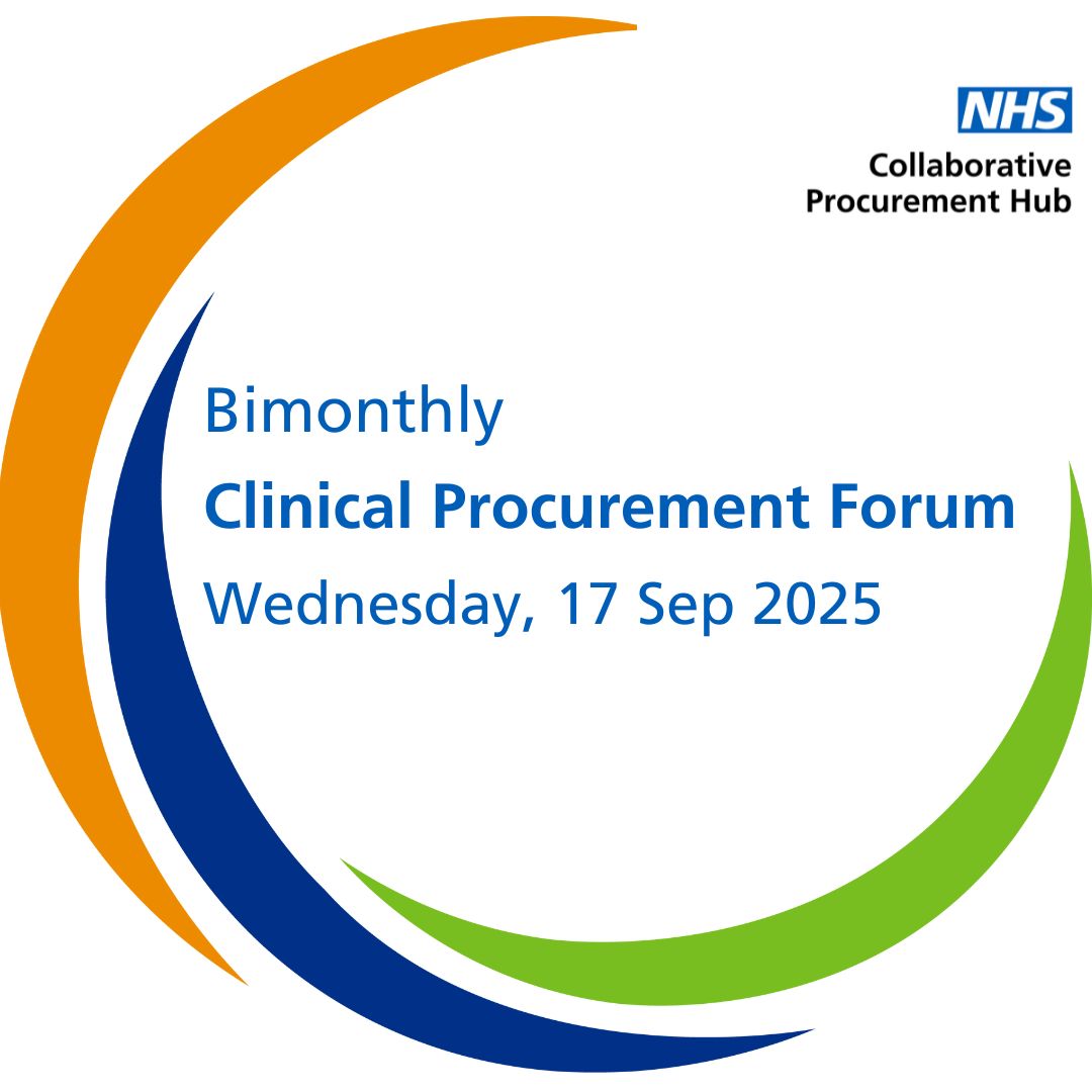 Clinical Procurement Forum - September 2025 - East of England ...