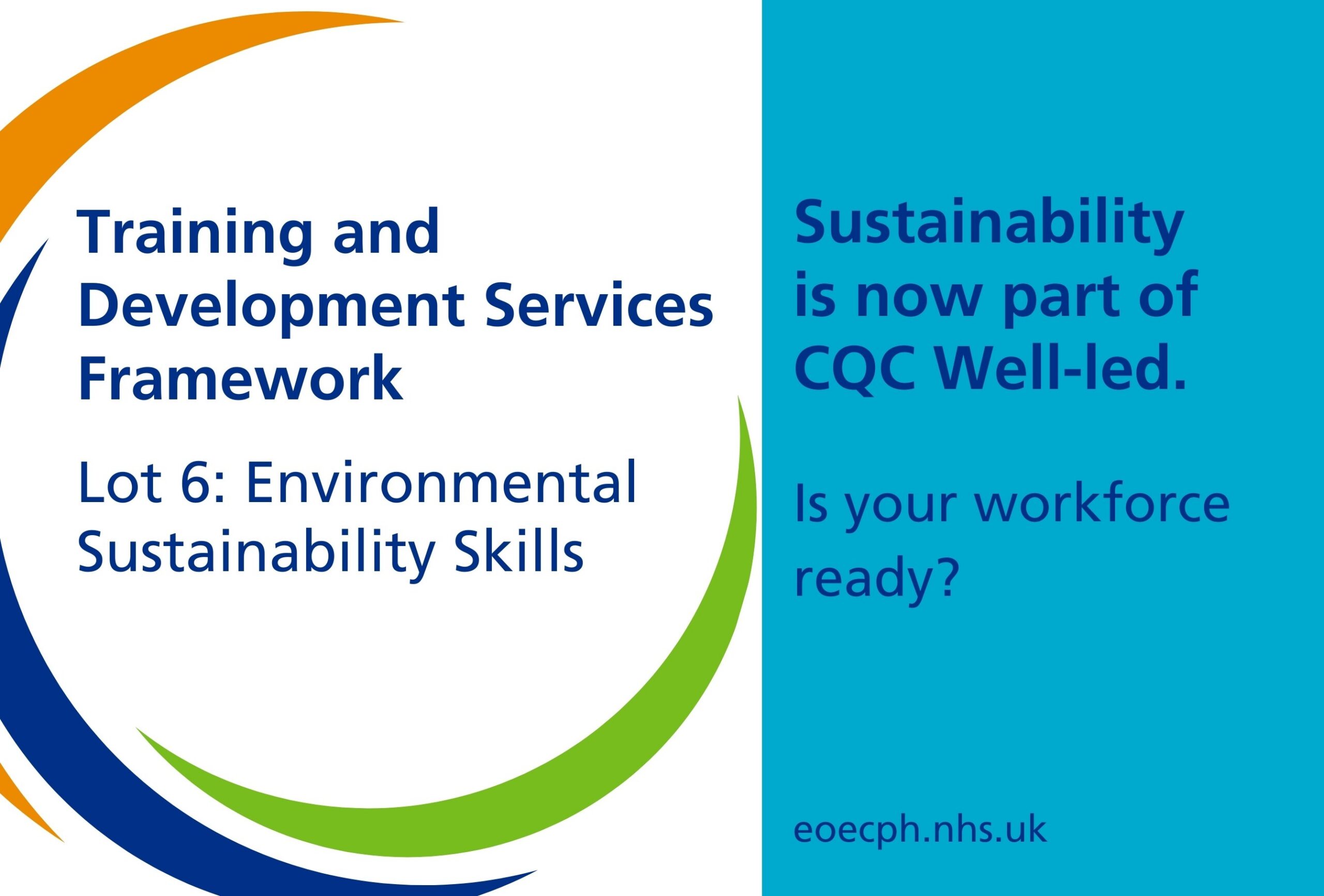 Sustainability is now part of CQC Well-led. Is your workforce ready ...
